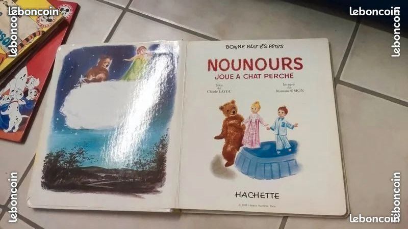 Livre cartonné Bonne nuit les petits : Nounours joue à chat perché C ...