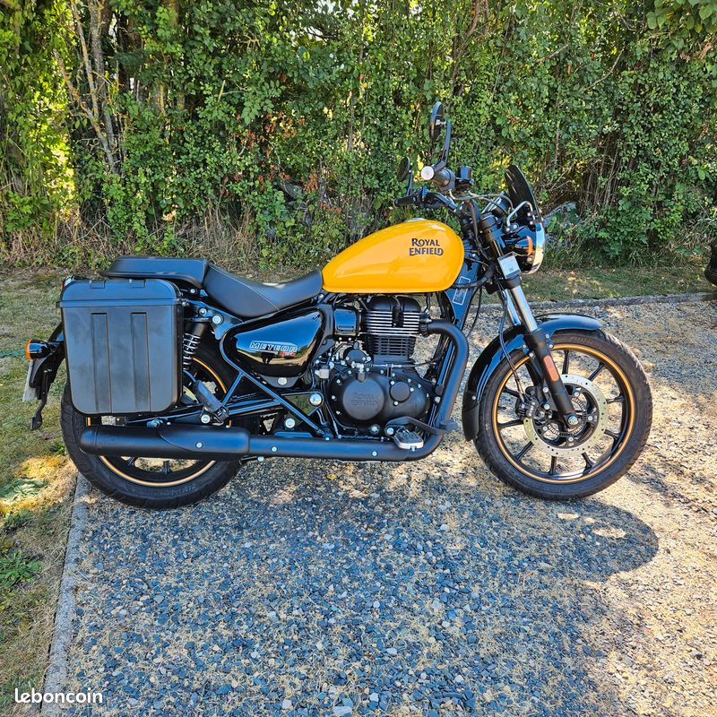Royal enfield meteor 350 fireball yellow - Motos