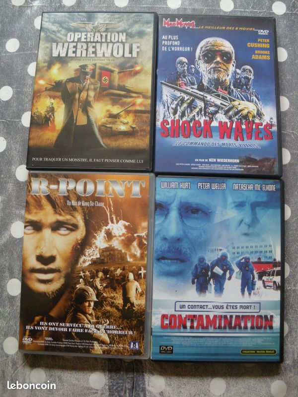 DVD OPERATION WEREWOLF / LE COMMANDO DES MORT-VIVANTS / R-POINT ...
