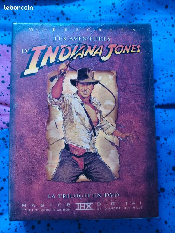 INDIANA JONES coffret DVD (Trilogie) - DVD - Films