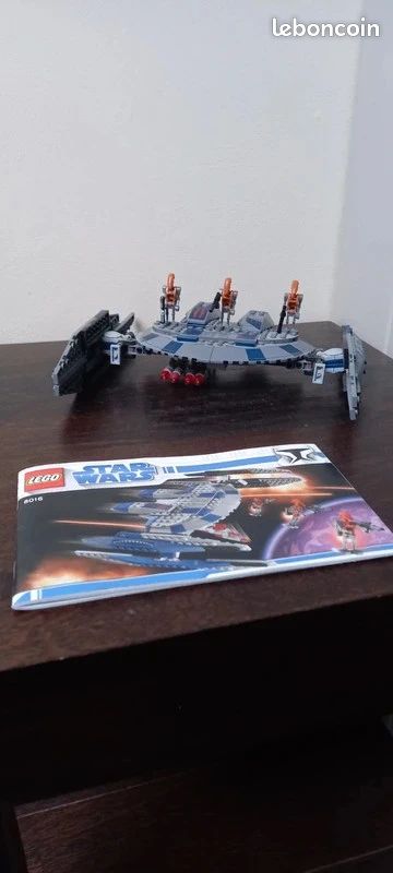 Légo Star wars Set 8016 vintage Hyena Droid Bomber - Jeux & Jouets
