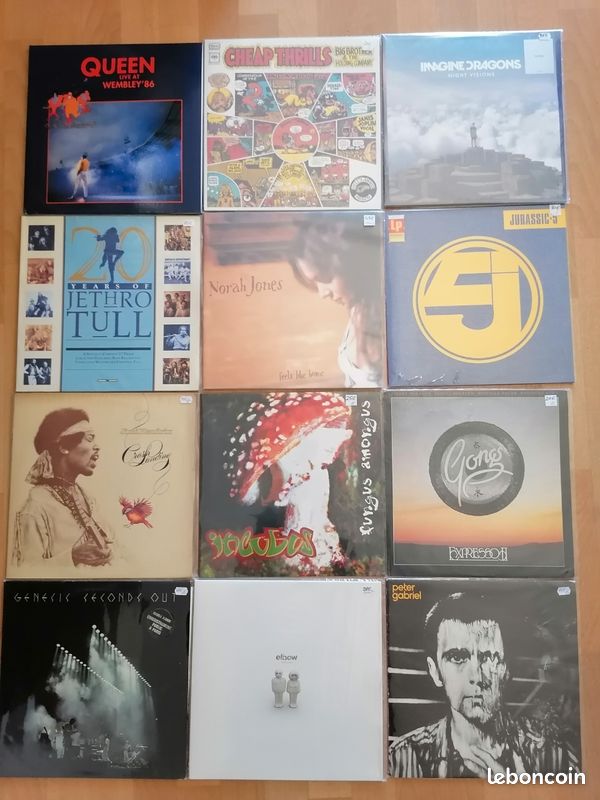 Grosse collection de vinyles - CD - Musique