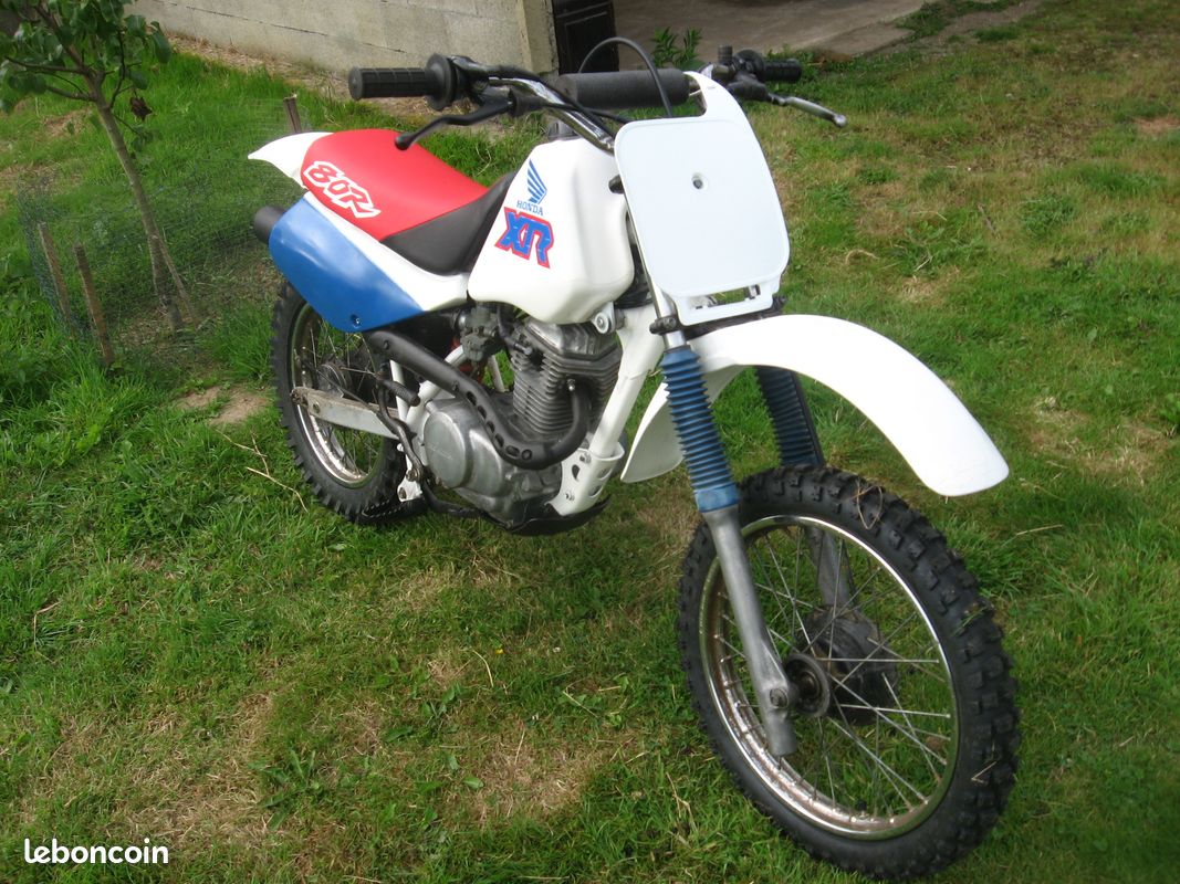 Enduro Honda xr80r +euros échange cross 2temps - Motos