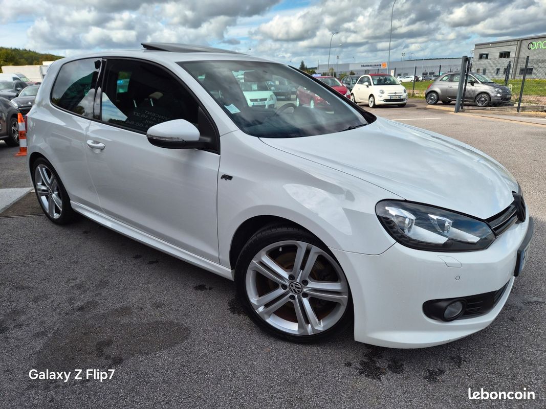 Volkswagen golf 6 r-line 1.6 tsi 160 cv carnet francais suivi révisé ...