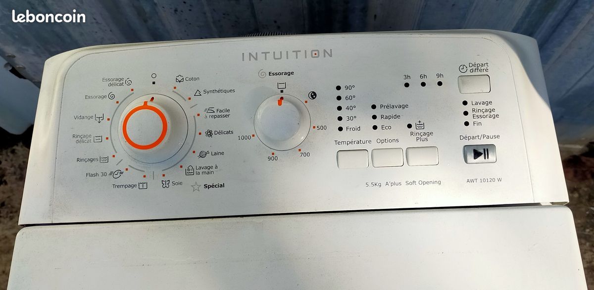 Machine a laver intuition a+ - Électroménager