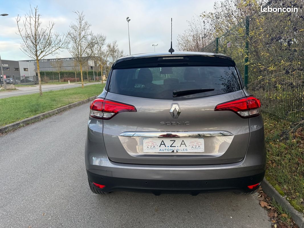 RENAULT Scenic TCE 130 INTENS BV6 CAMERA GPS LEDS TOIT PANO MOTEUR A ...
