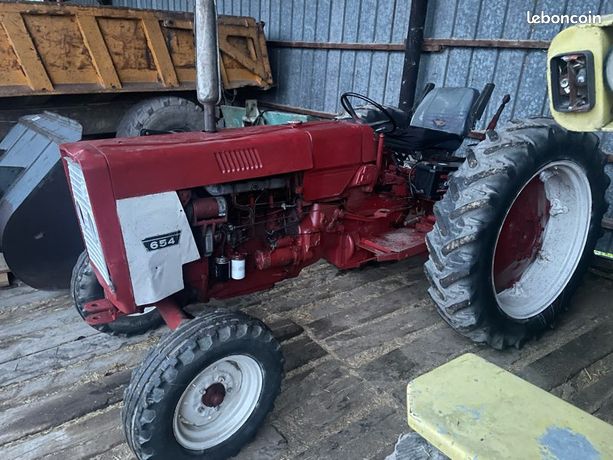 Ih 654 -Tracteurs d'occasion - leboncoin