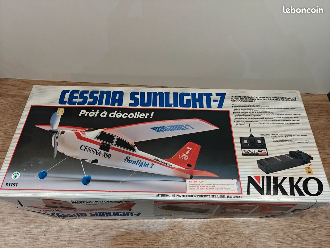 Nikko cessna Sunlight-7 - Modélisme
