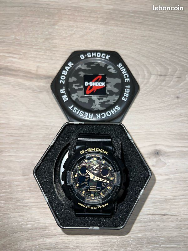 Montre Casio G-Shock GA-100-CF - Montres & Bijoux