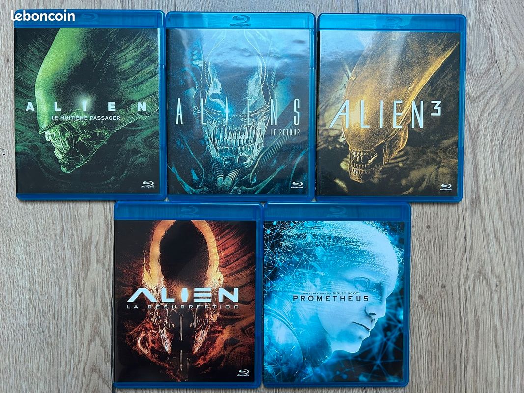 Coffret Blu-ray Alien Anthologie + Prometheus - DVD - Films