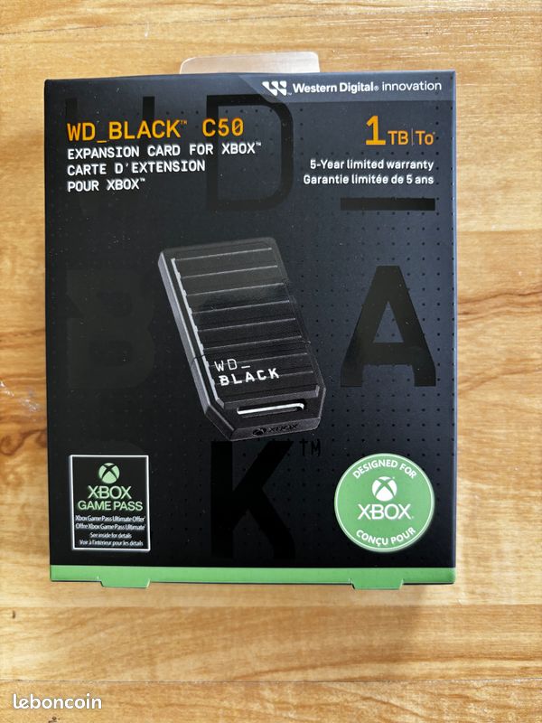 Neuf jamais ouvert SSD WD 1to Officiel pour Xbox Series S et Series X + Game pass ultimate ...