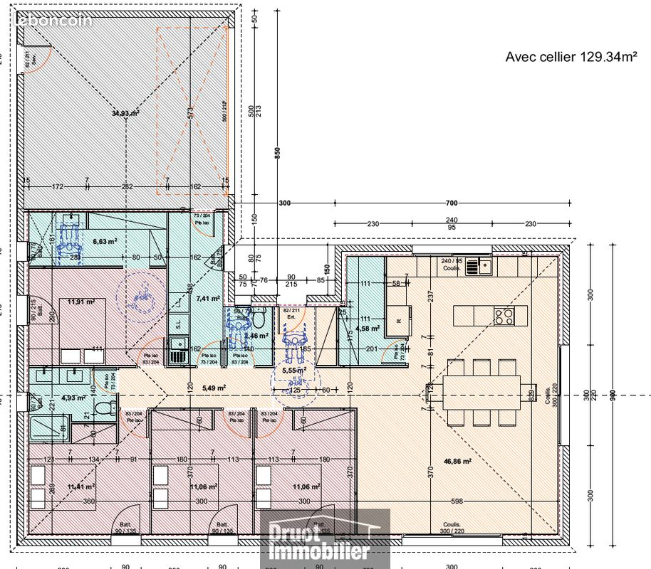 Maison 5 pièces 130 m² - Ventes immobilières