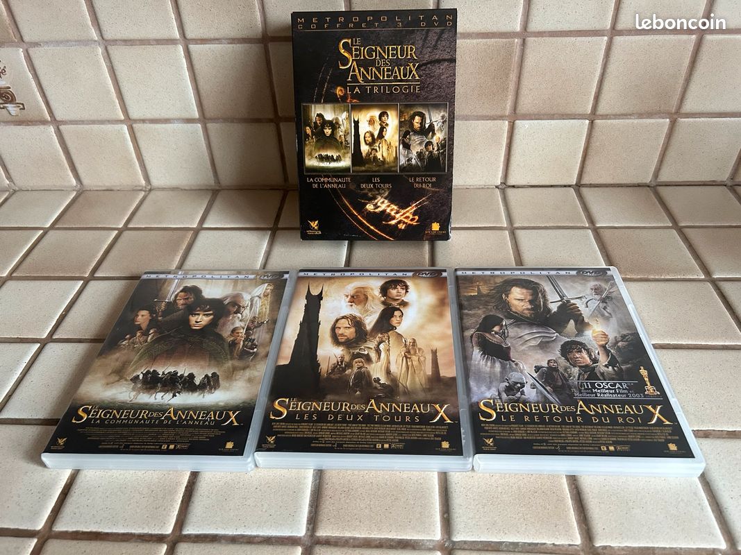 Le Seigneur des anneaux coffret la trilogie - DVD - Films