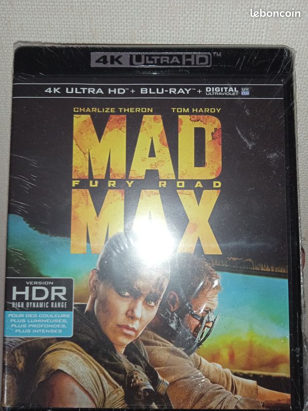 Mad max fury road 4K C 172 52 23 - DVD - Films