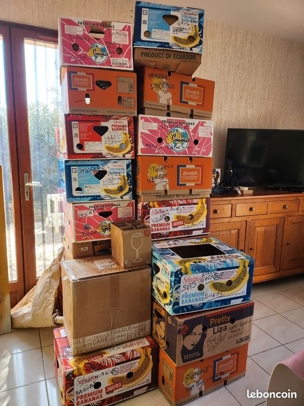 Carton de bananes - Bricolage