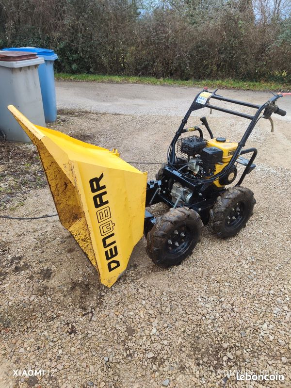 Mini dumper - BTP - Chantier gros-oeuvre