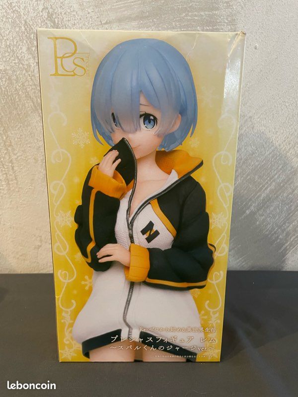 Figurine Re Zero - Rem (Precious Figure Subaru’s Jersey Ver.) Taito ...