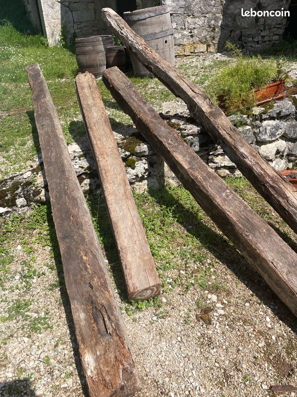 Poutres en chêne 250cm - Bricolage