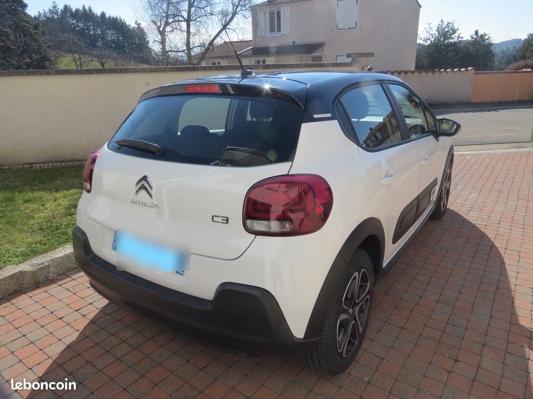 Retraite psa vds citroen c3 - 83 cv - s&s - nov 2022 - neuve - 700 kms ...
