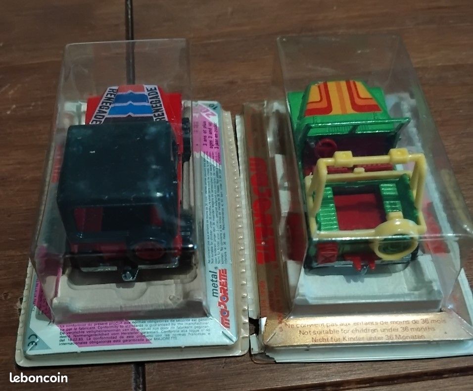 Lot 2 majorettes jeep année 80 90 - Collection