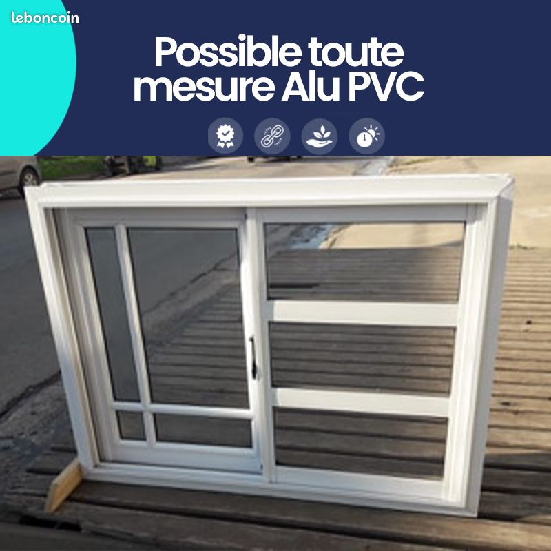 Fenêtres PVC/ALU blanc‍⁮⁯⁭⁪⁪‍⁠⁪⁭⁬⁯‌ - Bricolage