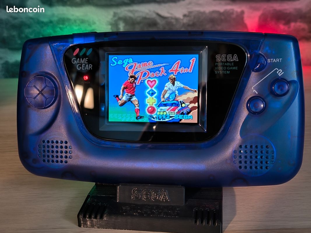 SEGA Game Gear écran IPS Hispeedido et mod batteries - Consoles