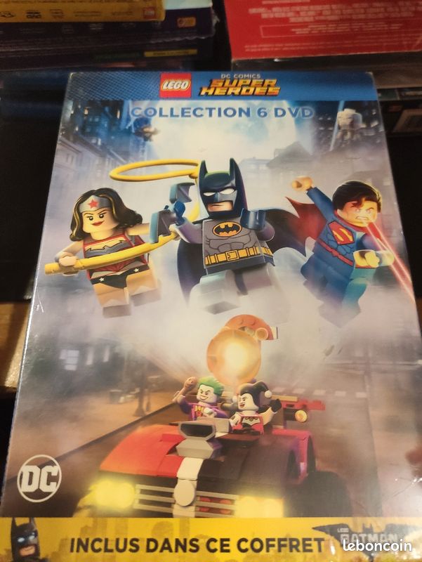 Collection 6 DVD neuf Lego DC comics Super Heroes AB prix ferme - DVD ...
