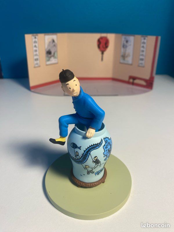 Figurine rare Tintin « Le lotus bleu » - Collection