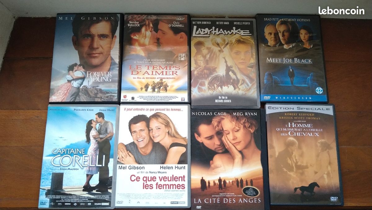 8 films L'homme qui murmurait à l'oreille des chevaux LA CITÉ DES ANGES Ladyhauke LE TEMPS D ...