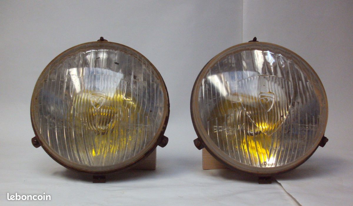2 phares MARCHAL EQUILUX E2 - Équipement auto
