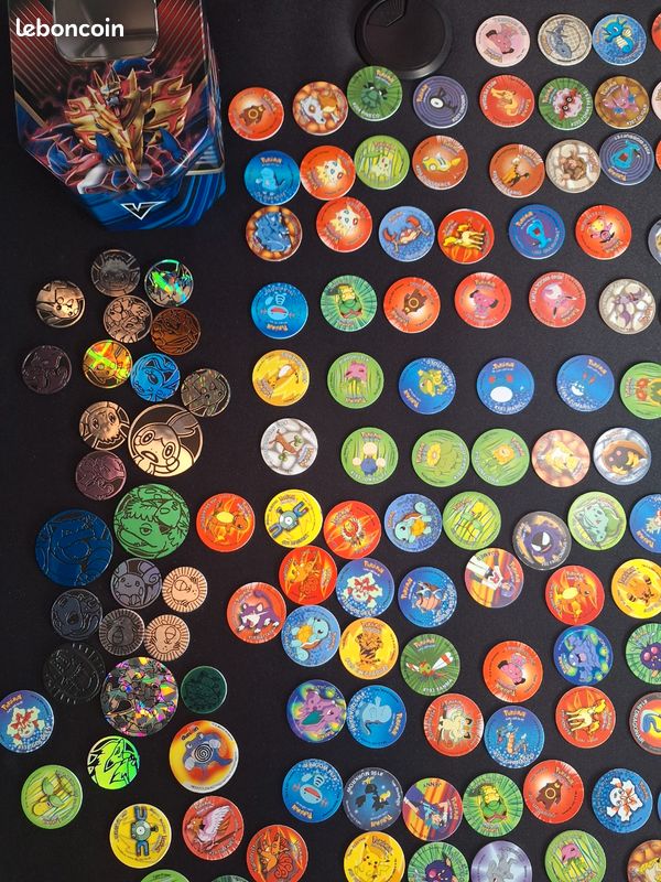 Taz pokemon lot pogs - Collection