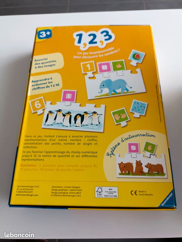 Jeu éducatif sur les chiffres - Jeux & Jouets
