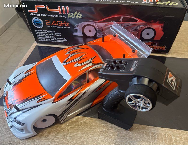 Serpent s411 rtr 1/10 Rc voiture - Modélisme
