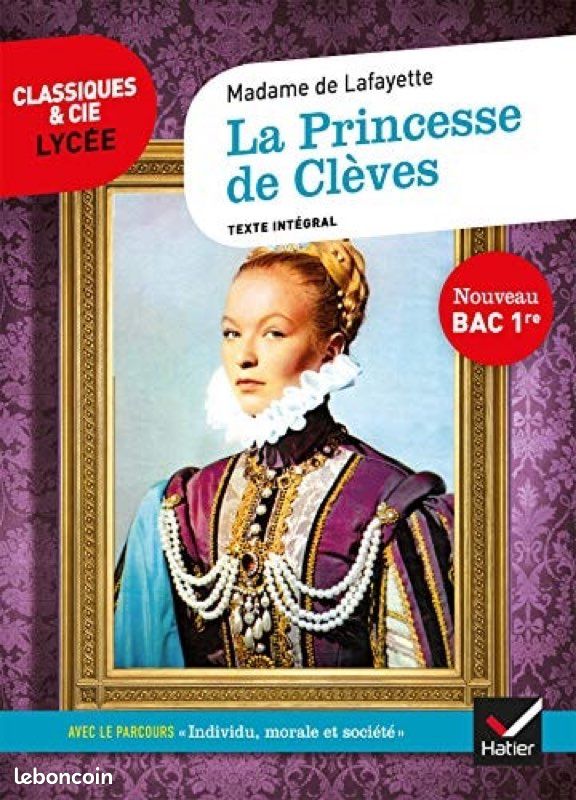 La princesse de Clèves (Mme de Lafayette) - Livres