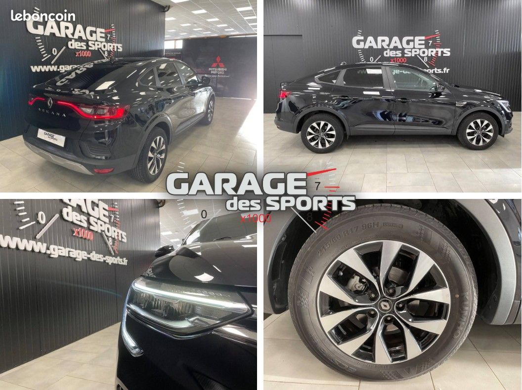 RENAULT Arkana mild hybrid 140 EDC FAP Evolution + roue de secours ...