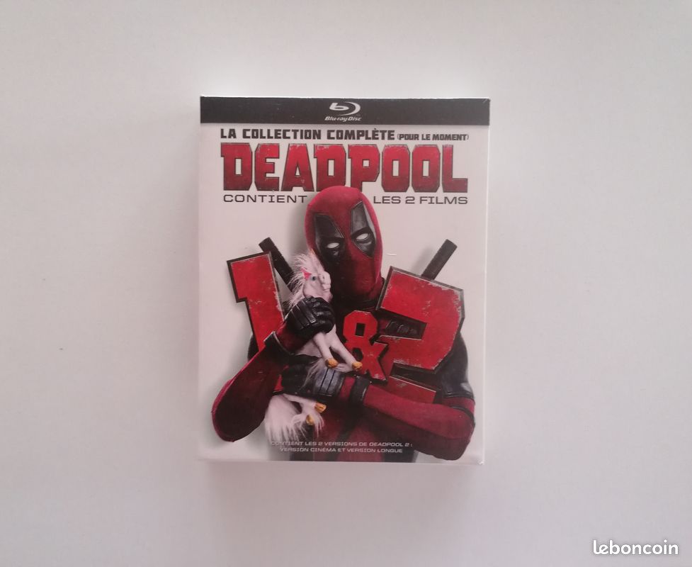 Deadpool 1 & 2 • Coffret bluray - DVD - Films