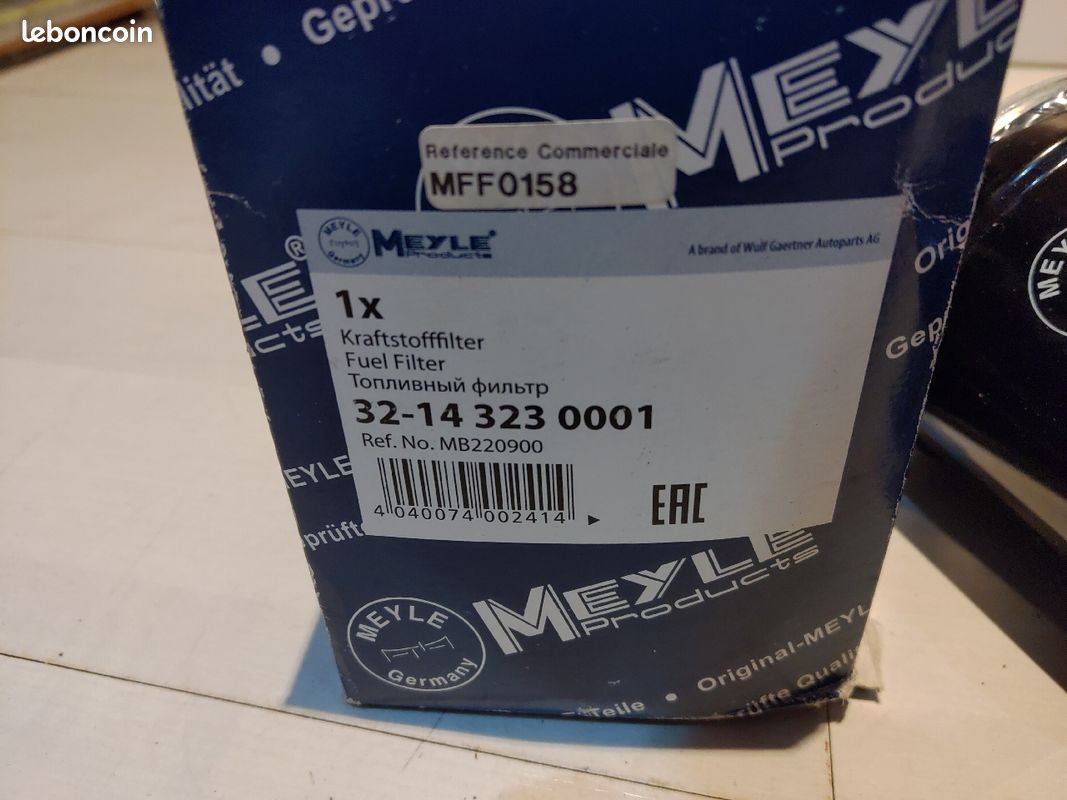 Filtre a carburant meyle 32-14 323 0001 - Équipement auto
