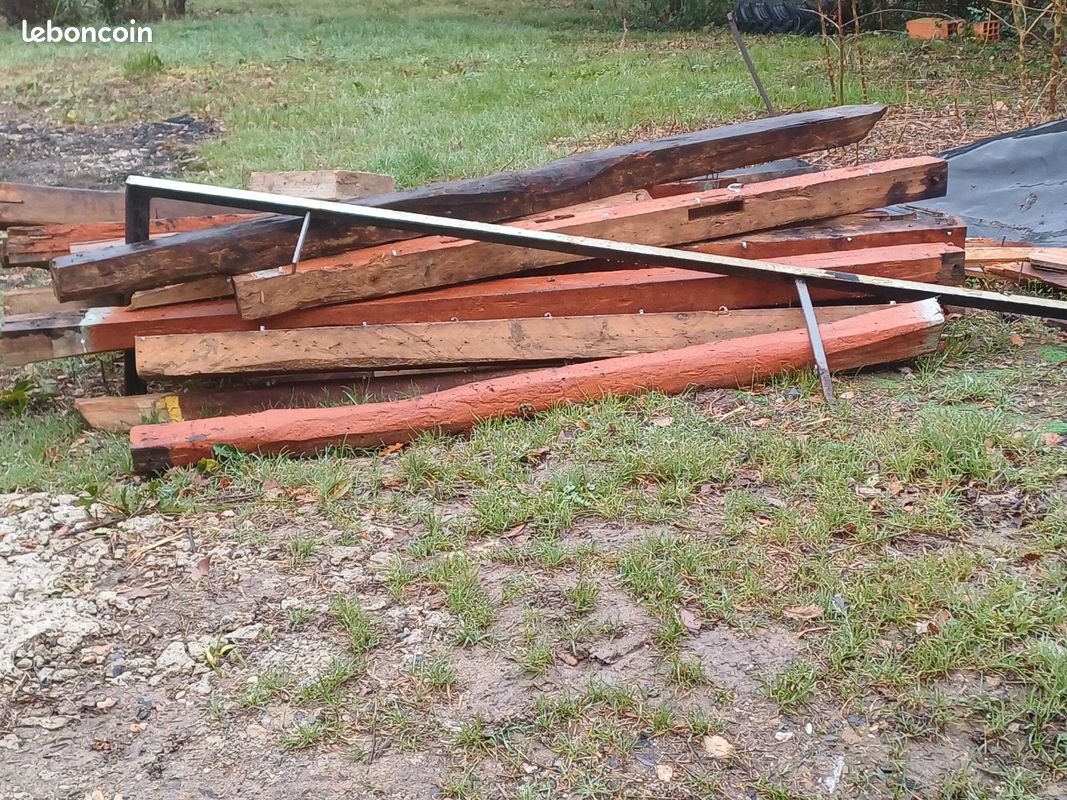 Poutre en bois ancien - Bricolage