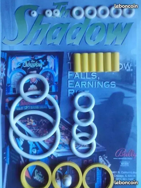 Flipper bally_the shadow _kit elastiques - Jeux & Jouets