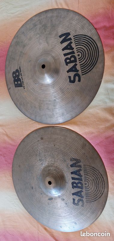 Cymbale charley Sabian B8 HitHat 14 - Instruments de musique