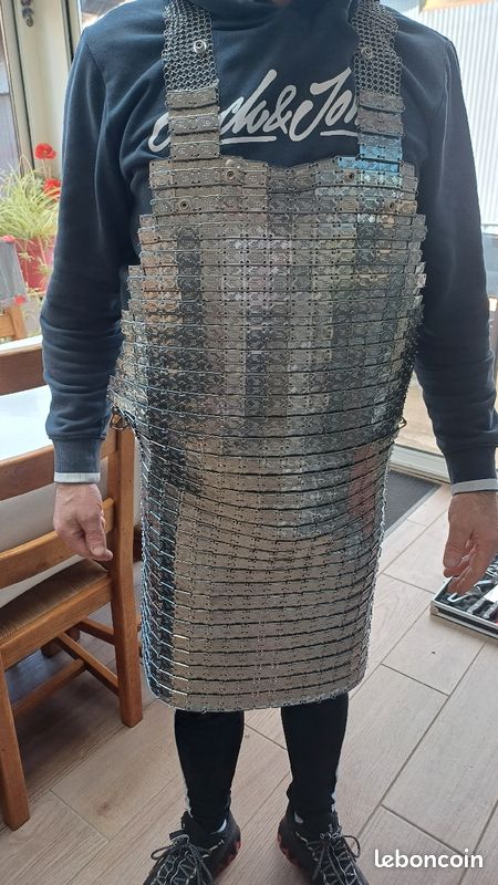 Tablier cotte de mail - Équipements pour restaurants & hôtels