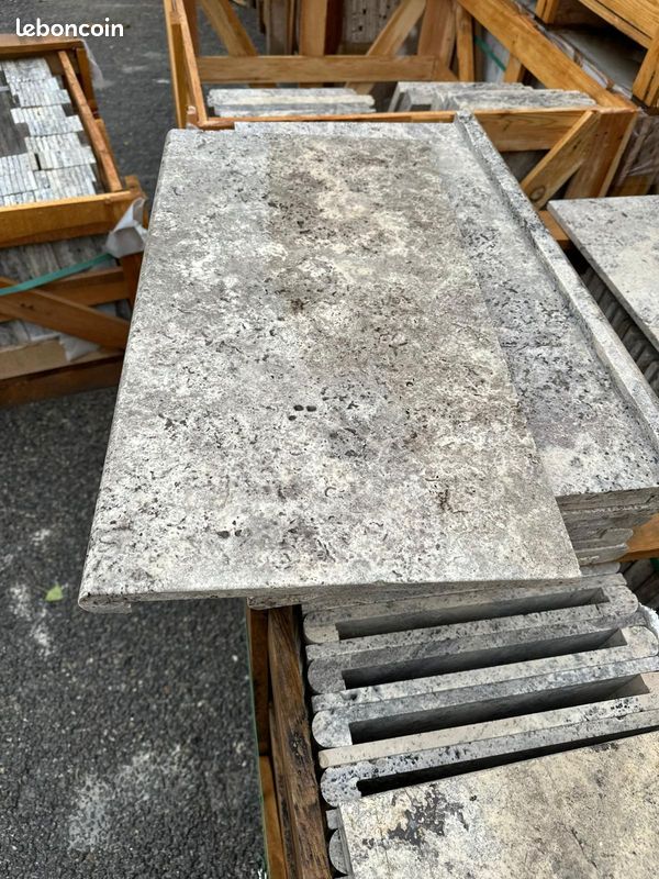 Travertin Silver Cendré – QUALITÉ PREMIUM MONDIAL MARBRE ...