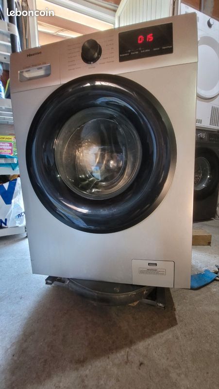 Lave linge hisense 8Kg - Électroménager