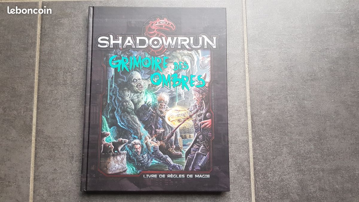 Manuel JDR Shadowrun V5 - Grimoire Des Ombres - Jeux & Jouets