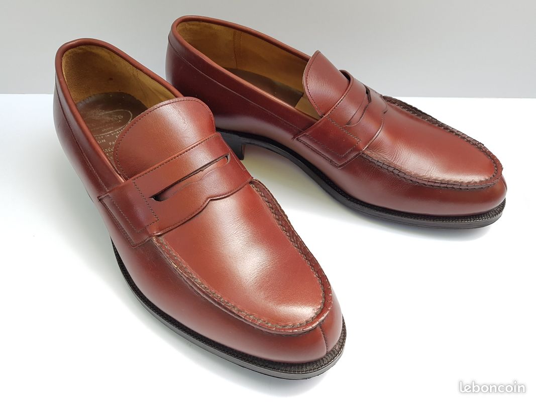 CHURCH’S, Mocassins de luxe, Pointure 41. Etat neuf - Collection
