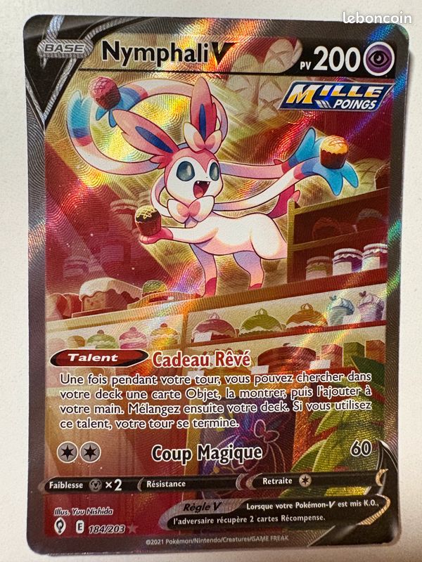 Carte Pokémon Nymphali V - Collection