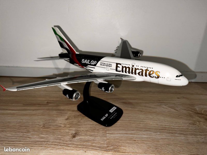 Maquette a380 Emirates Livrée SailGp - Collection