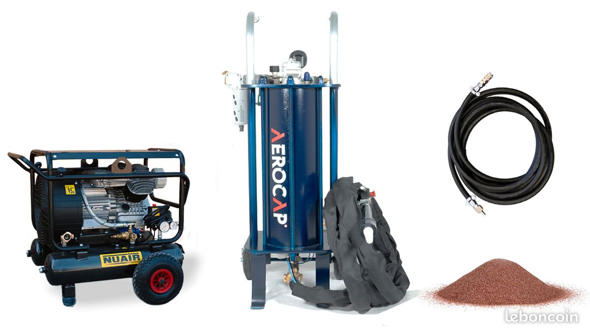 Pack Polyvalent AEROCAP – Ensemble Complet Pour Décapage Polyvalent Et ...