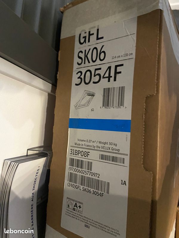 Velux gfl sk06 - 3054f - BTP - Chantier gros-oeuvre
