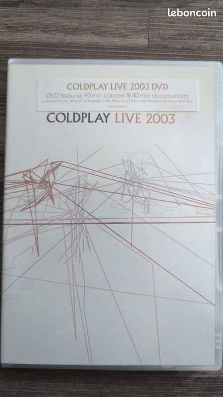 DVD Concert Coldplay Live 2003 - DVD - Films